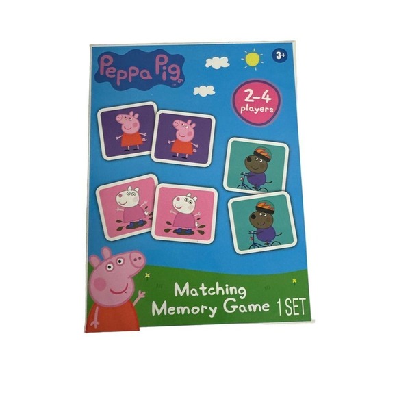 Peppa Pig | Toys | Peppa Pig New In Box Memory Match Game Ages 3 24 ...